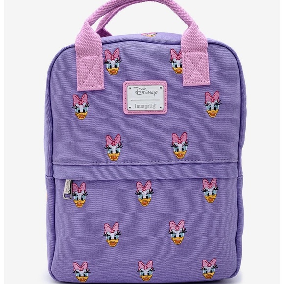 Loungefly | Bags | Loungefly Disney Canvas Daisy Duck Mini Backpack ...